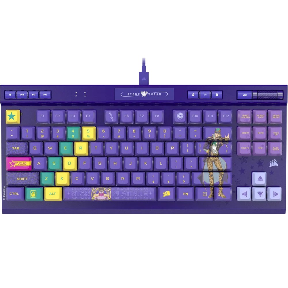 Купить игровую клавиатуру Corsair K70 RGB TKL JOJO Jotaro Edition в ...