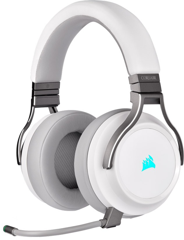 Купить игровые наушники Corsair Virtuoso RGB Wireless (белый) в Минске ...