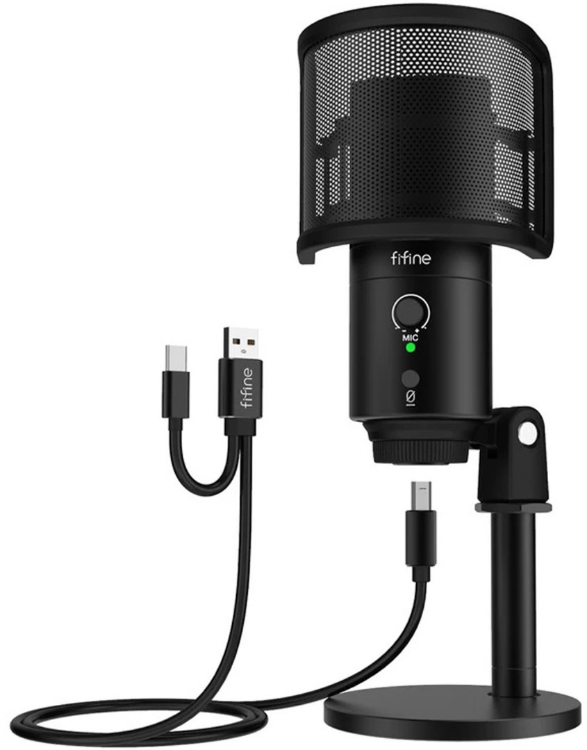 Купить микрофон FIFINE K683 (черный) в Москве, цена