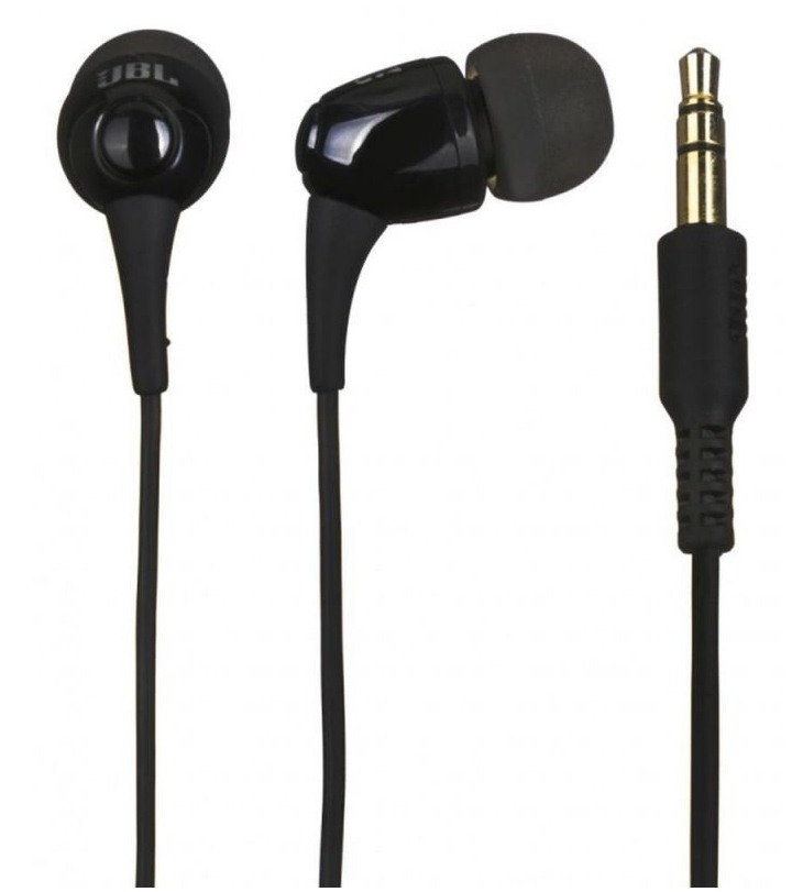 Купить наушники JBL T100 (черный) в Москве, цена