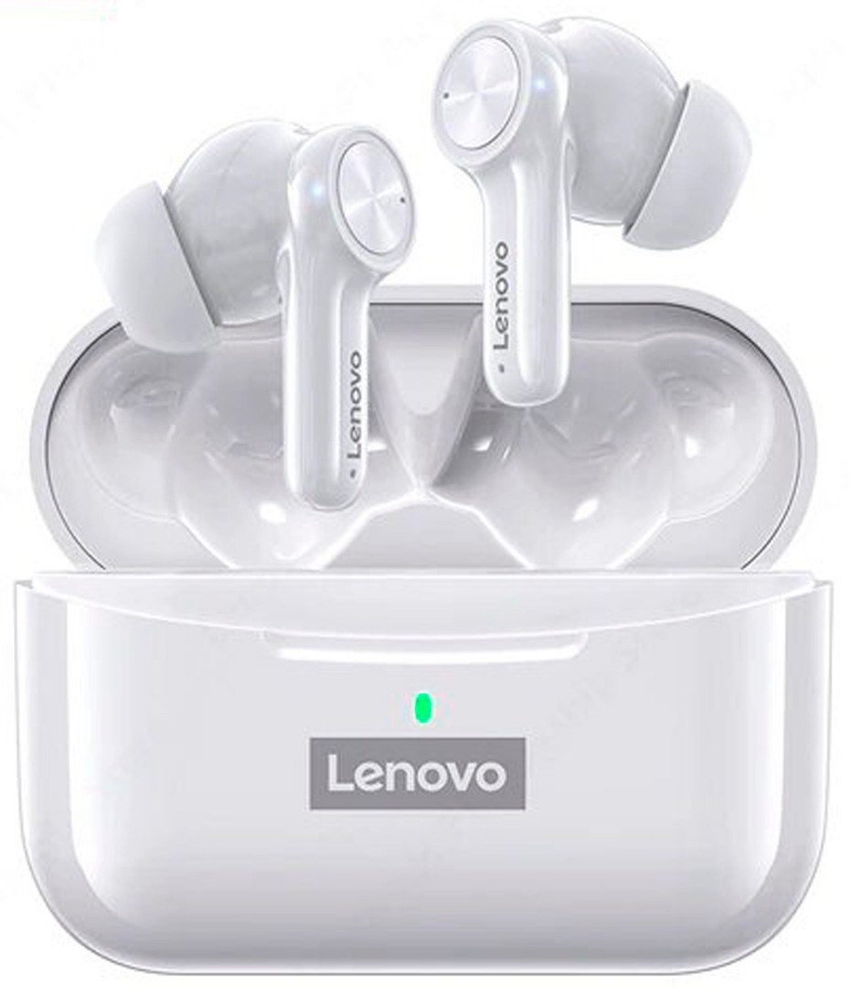 Купить беспроводные наушники Lenovo LP70 (белый) в Минске, цена