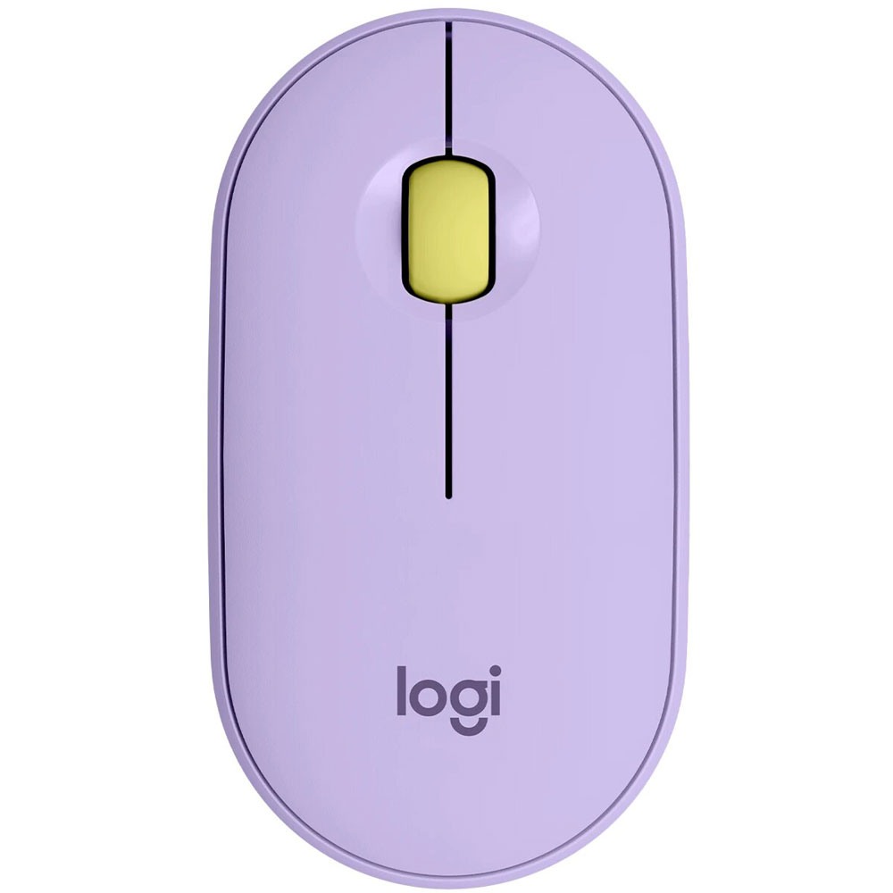 Купить офисную мышку Logitech M350 Pebble Lavender Lemonade (лавандовый ...