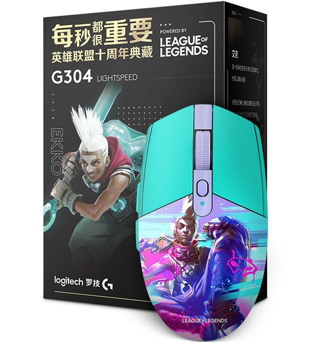 Купить Крышка батарейного отсека Logitech G304 Lightspeed K/DA League of Legend Ekko в Минске, цена