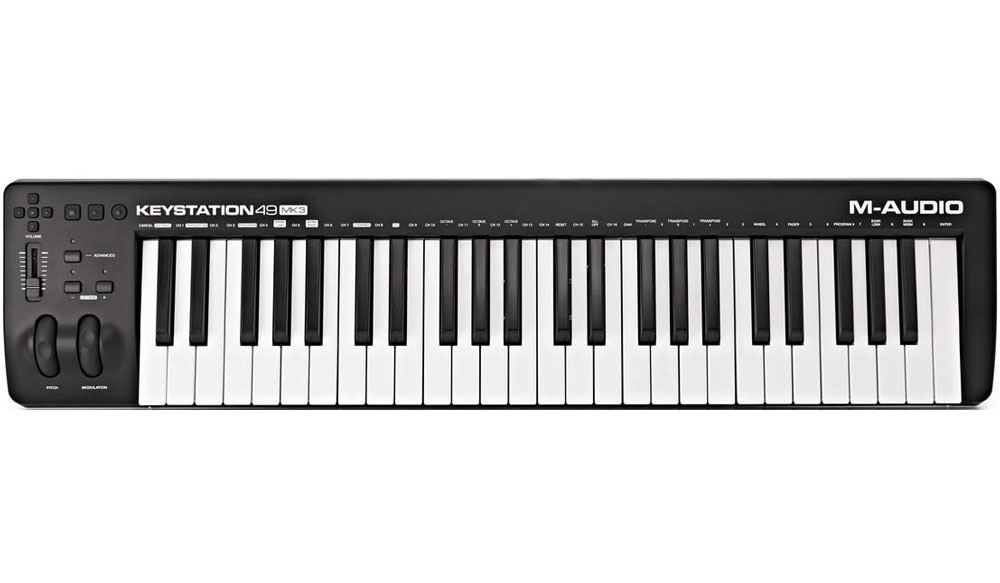Купить миди-клавиатуру M-Audio Keystation 49 MK3 в Минске, цена