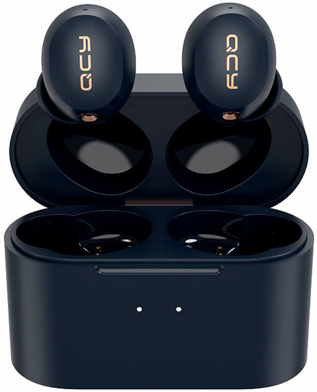 Купить беспроводные наушники QCY HT01 Dark Blue в Минске, цена