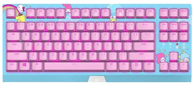 Купить игровую клавиатуру Razer BlackWidow X TE Sanrio Hello Kitty в ...