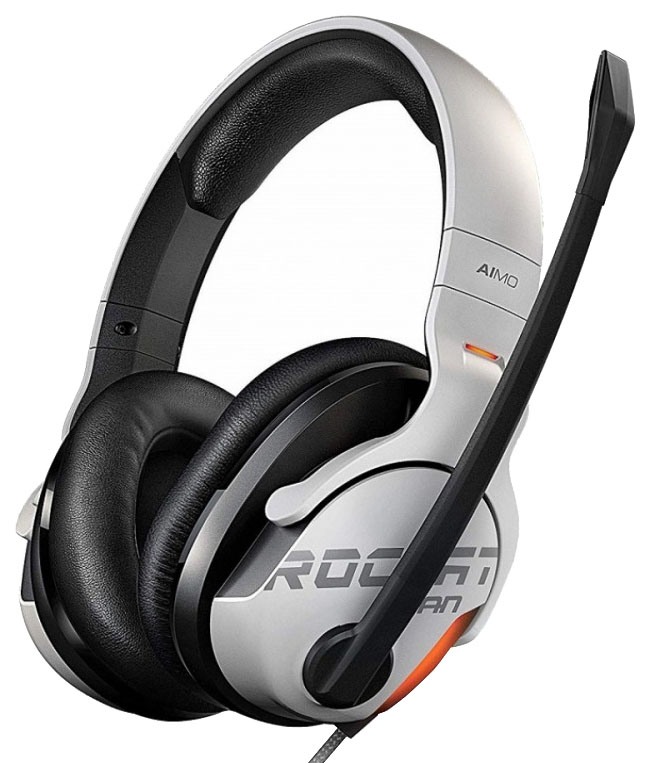 Купить игровые наушники Roccat Khan AIMO (белый) в Минске, цена