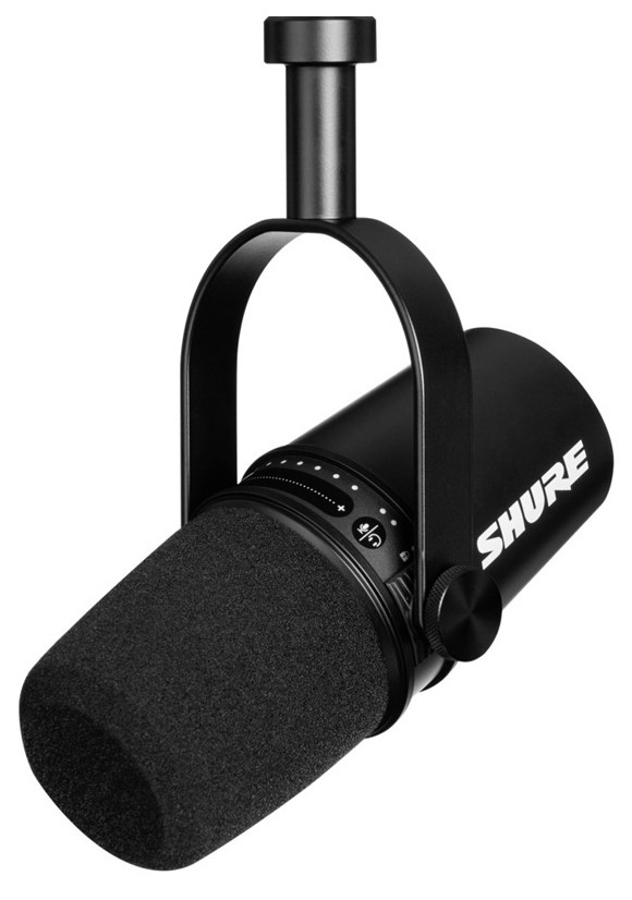Купить микрофон Shure MV7 (черный) (копия) в Минске, цена