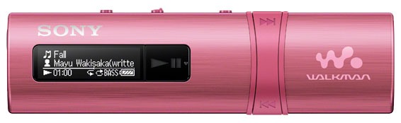 Купить плеер Sony NWZ-B183F (розовый) в Москве, цена