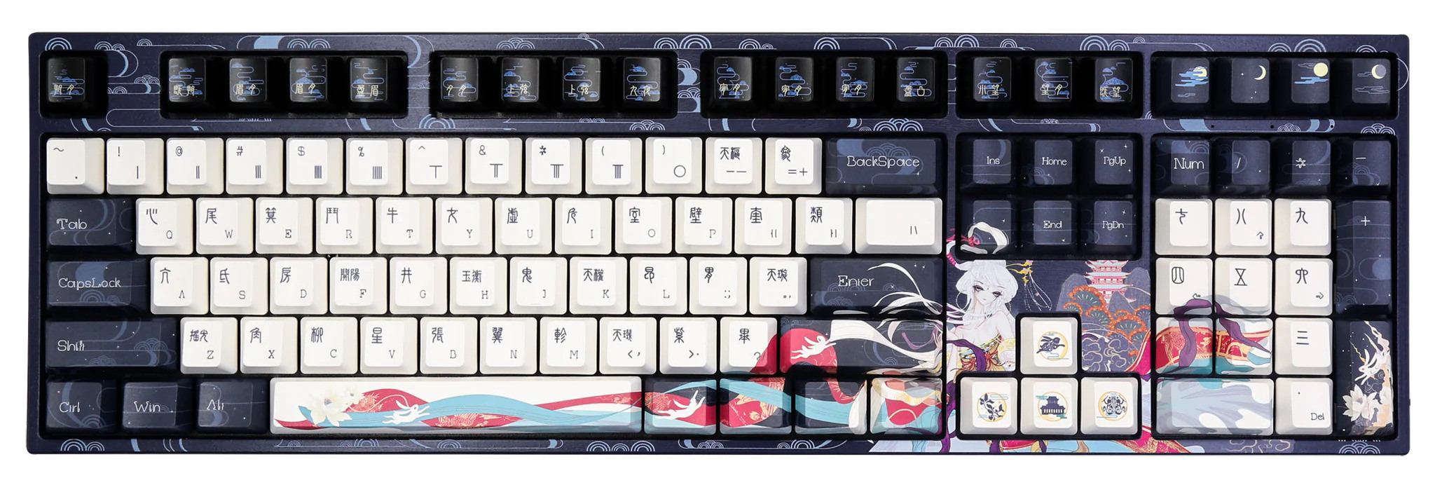 Купить игровую клавиатуру Varmilo VPE108 Chang'e Kailh Prestige Silent ...