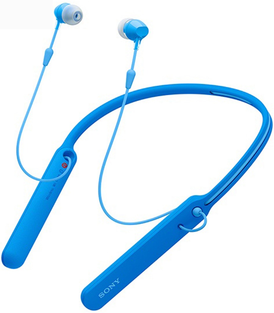 Купить беспроводные наушники Sony WI-C400 (синий) в Минске - Каталог