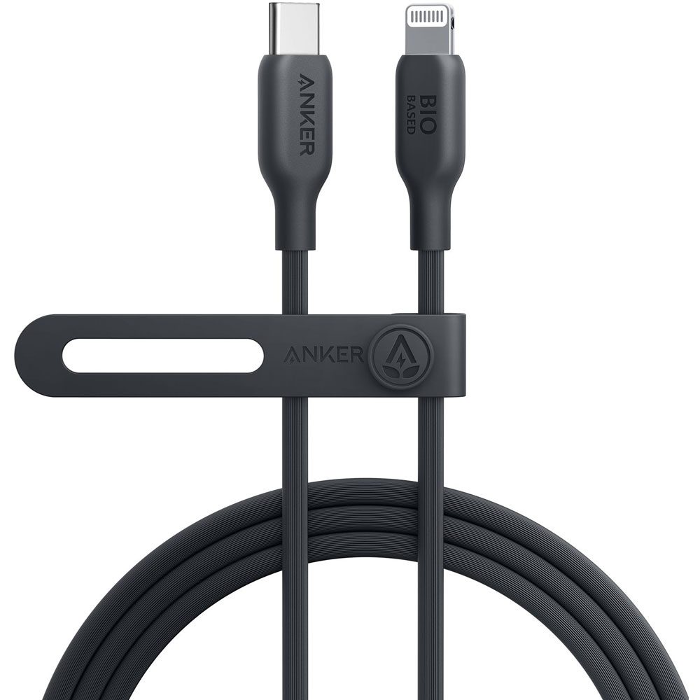 Купить Кабель Anker 541 USB Type-C to Lightning Cable (черный) в Минске ...