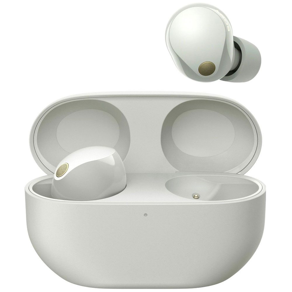 Купить беспроводные наушники Sony WF-1000XM5 (белый) в Москве, цена