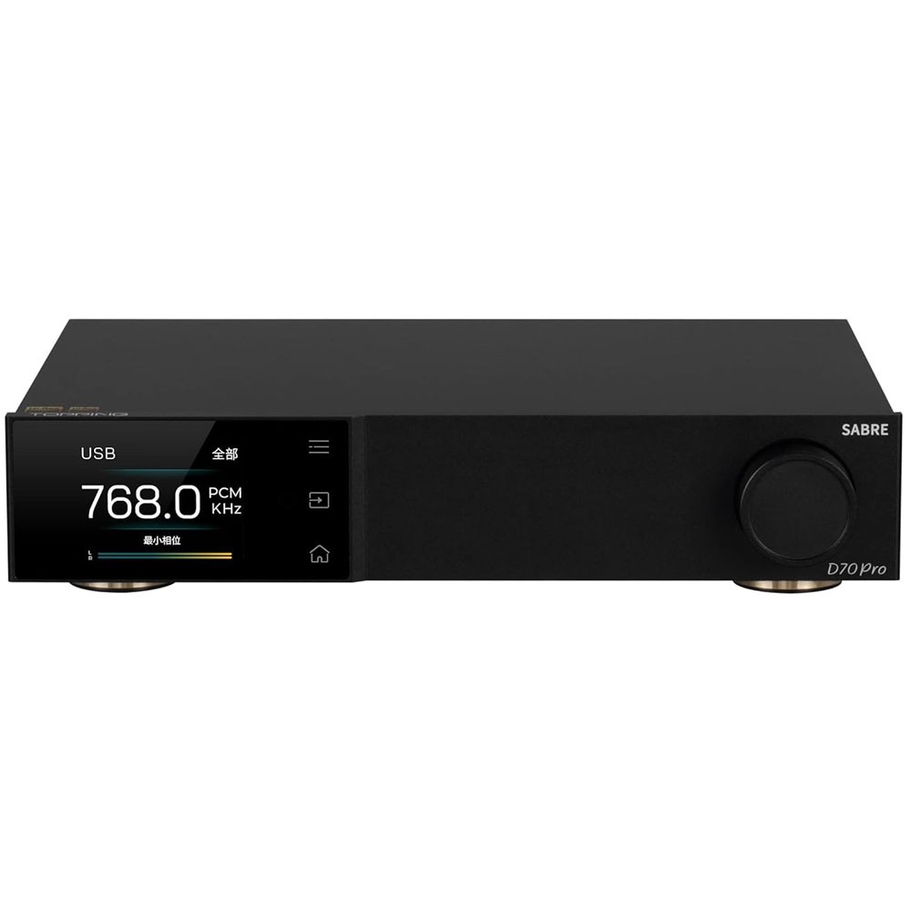 Купить стационарный усилитель и ЦАП Topping D70PRO Sabre (черный) в ...