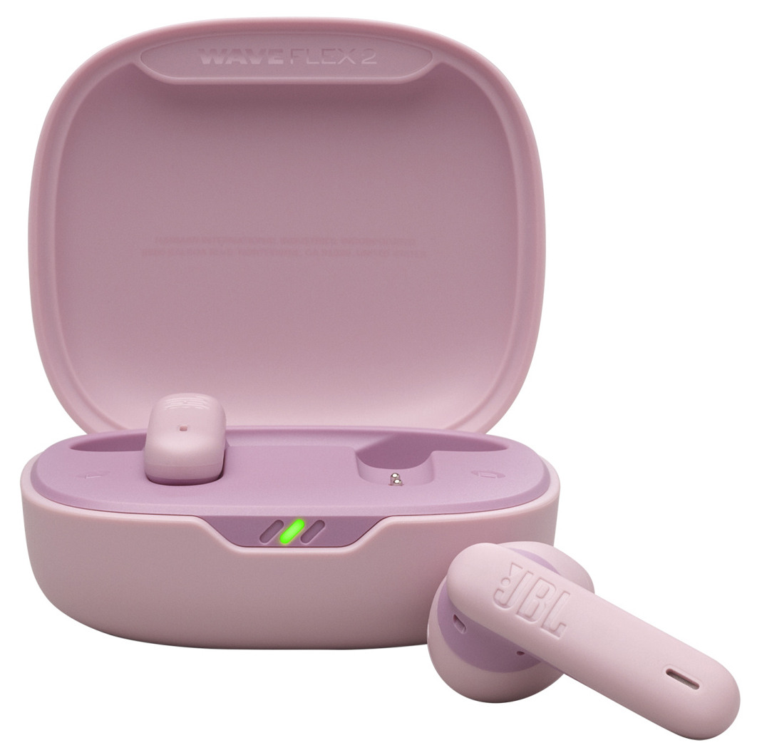 Купить беспроводные наушники JBL Wave Flex 2 (розовый) в Минске, цена