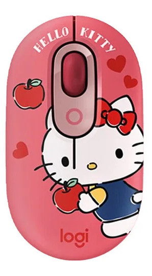 Купить офисную мышку Logitech Pop Mouse Sanrio Hello Kitty (розовый) в ...