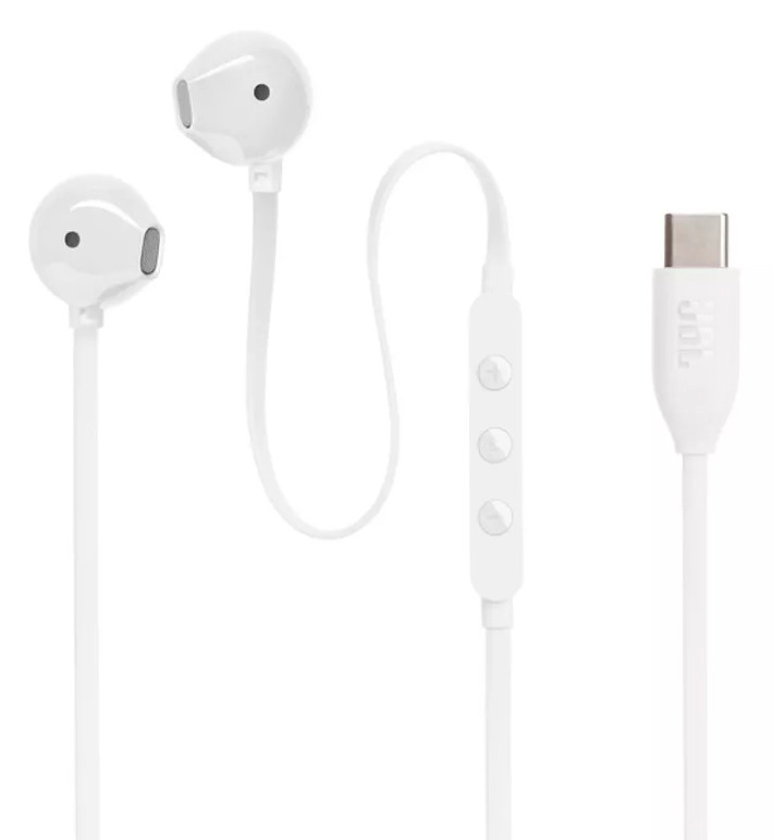 Купить наушники JBL T305C (белый) в Минске, цена