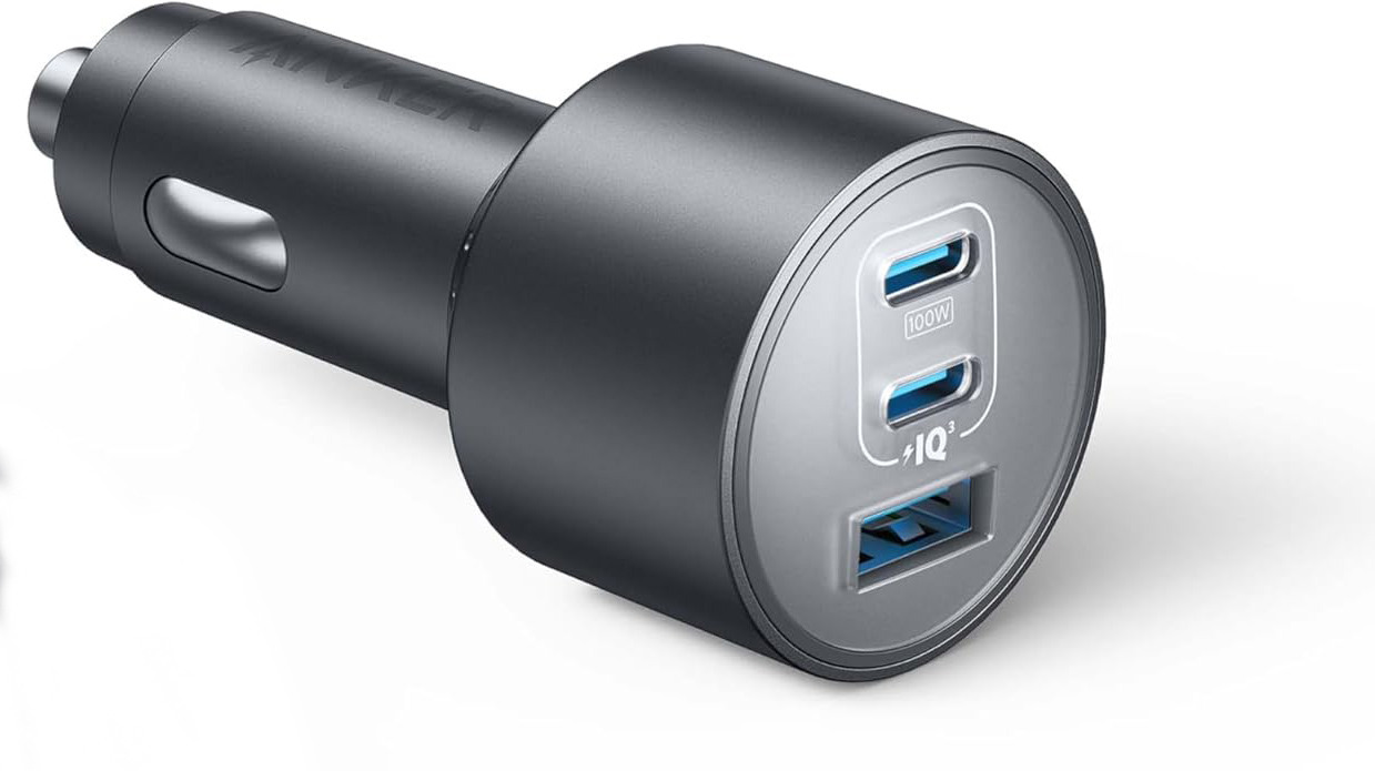 Купить зарядное устройство Автомобильное зарядное Anker Nano (167.5W, 3 ...