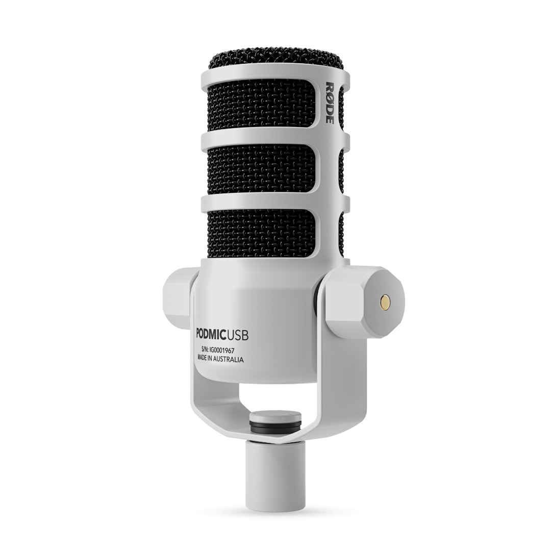 Купить микрофон RODE Podmic USB (белый) в Минске, цена